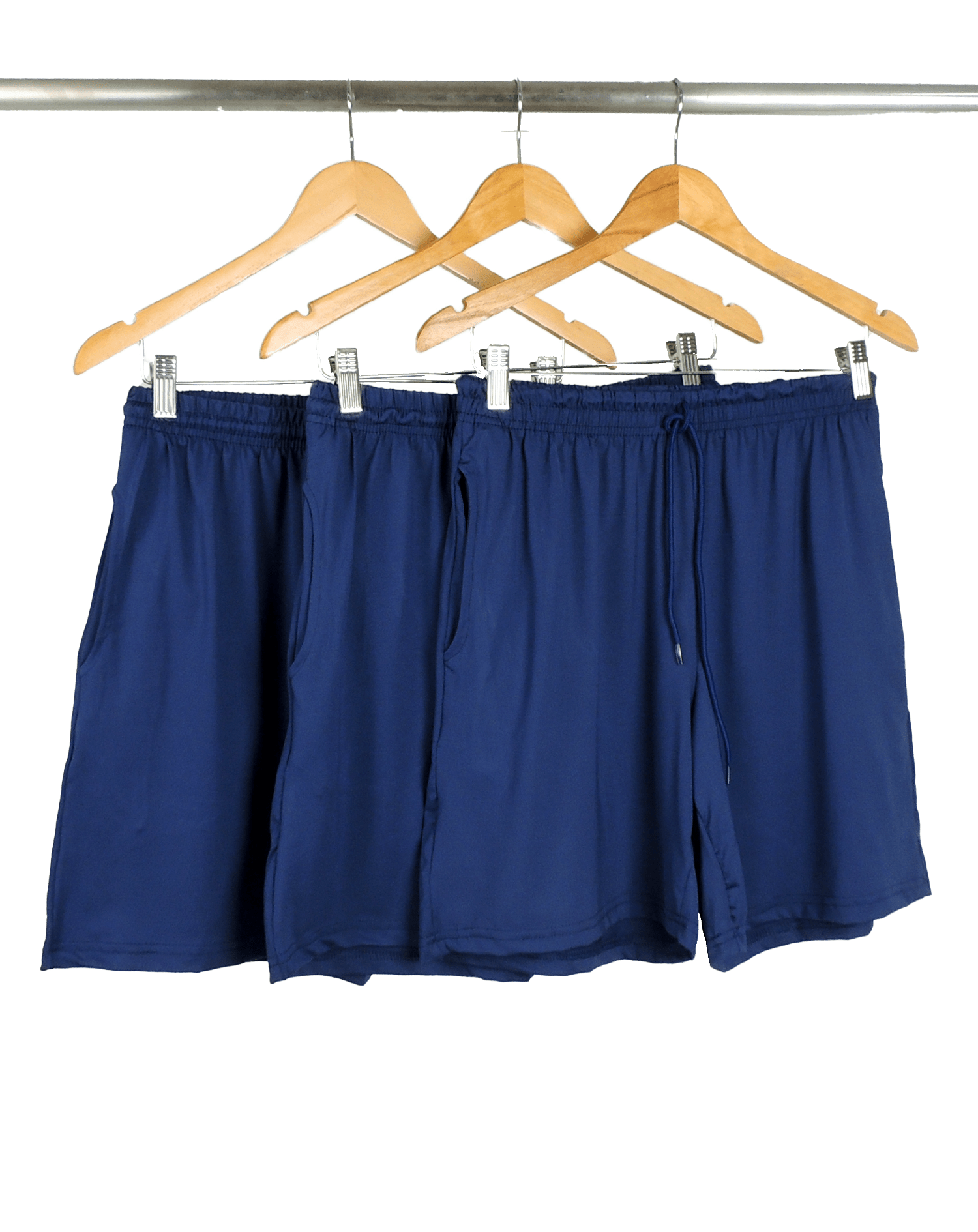 Kit de Bermuda Dry Fit Marinho | Direto de Fábrica - Loja Mirante