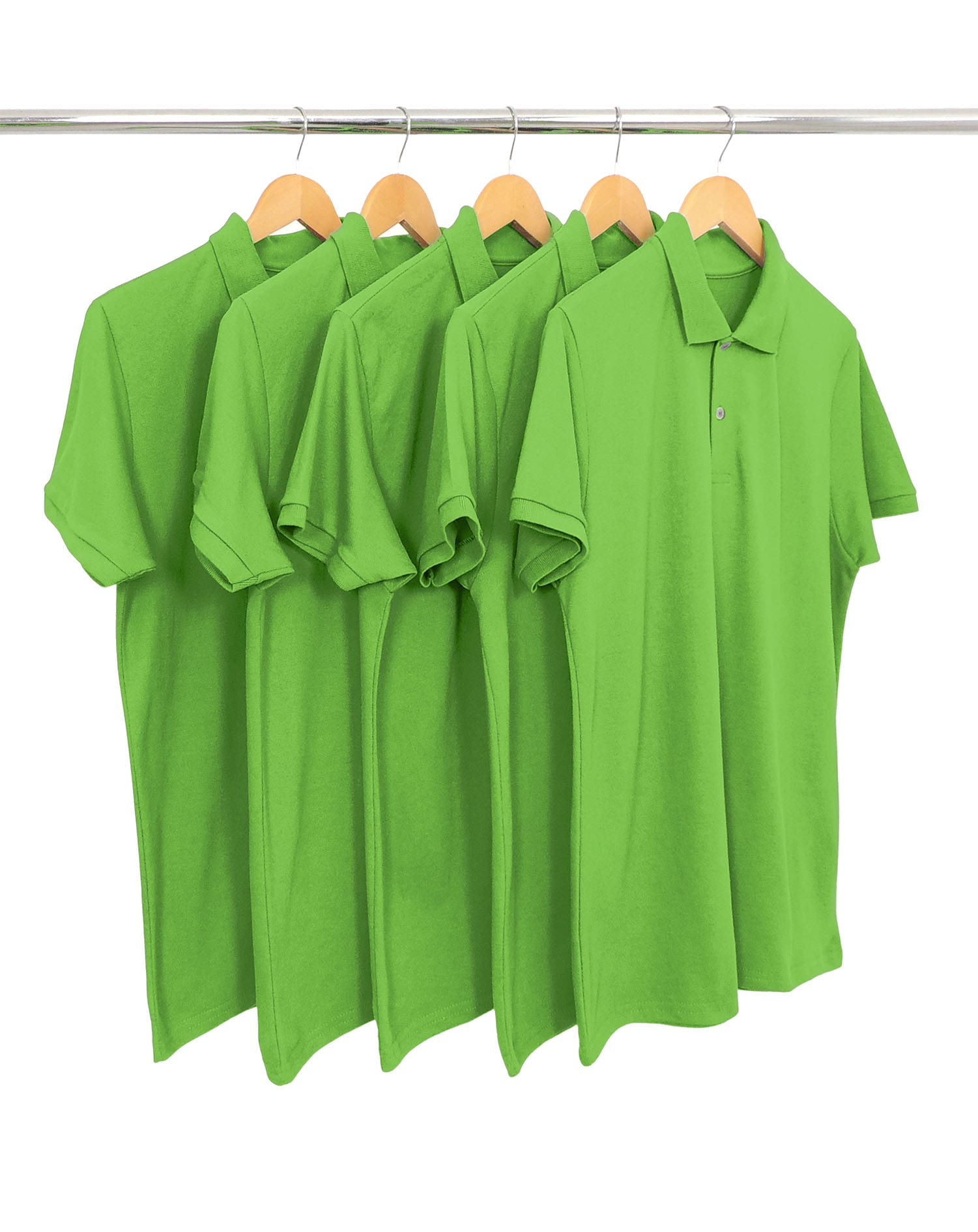 Kit de Camisa Polo P.A. Verde Claro - Loja Mirante