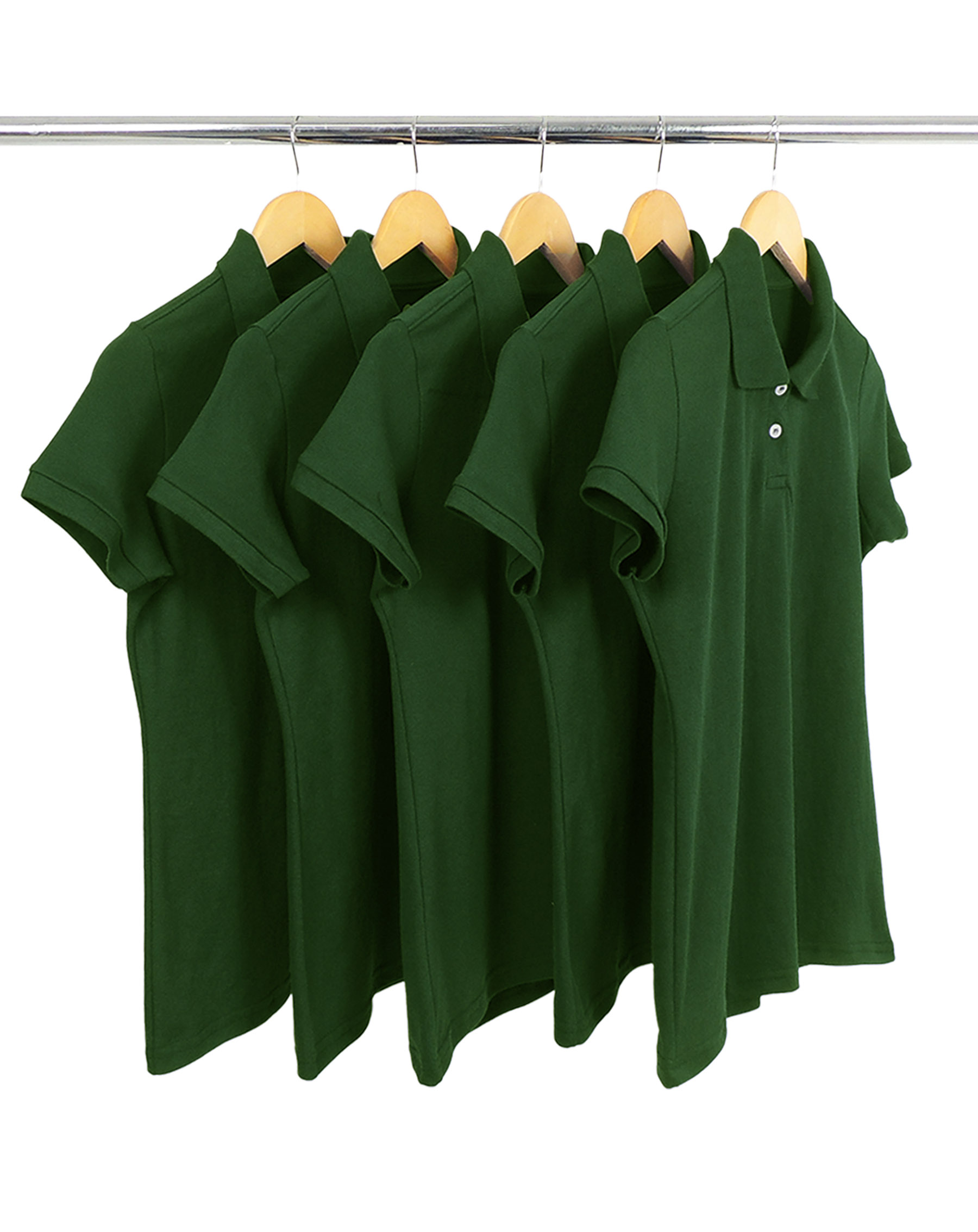 Kit de Camisa Polo P.A. Verde Musgo - Loja Mirante